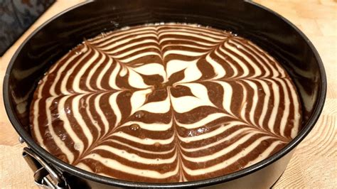 Классический Пирог Зебра в духовке Рецепт пирога на сметане Youtube