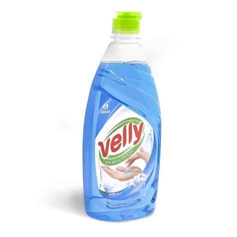 Grass Жидкость для посуды Velly Нежные ручки, 500 мл - купить с ...