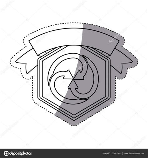 Isolated Recycle Sign Design Stock Vector Image By Grgroupstock