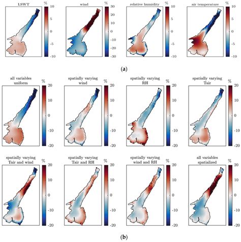 A Mean Spatial Variation Of Lswt And Meteorological Variables Used To