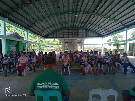 Ang Simpleng Pakikipag Pulong Natin Sa Kabataan Ng Calingag At Kababaihan Ng Bacungan Ay