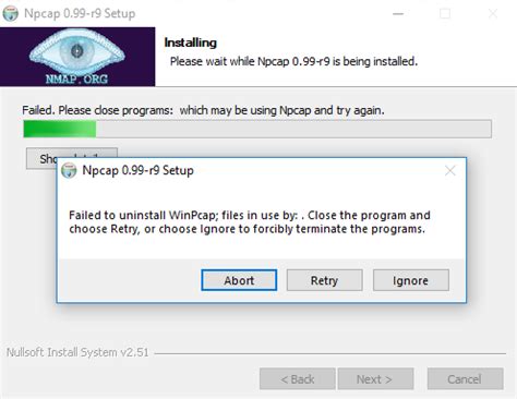 Upgrading From Winpcap To Npcap R Has Multiple Failures Issue