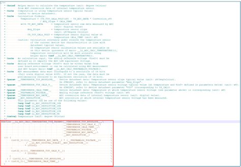 stm32h743zit6 internal temperature sensor reading stmicroelectronics