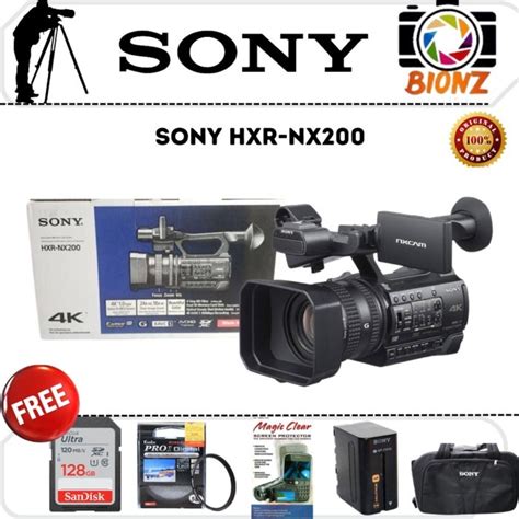 Jual Camcorder Sony Hxr Nx200 Camcorder Sony Hxr Nx200 Shopee Indonesia