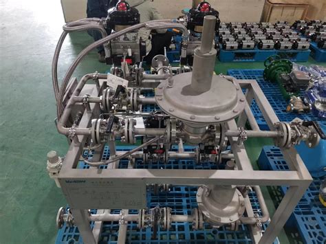 Skid Mounted Custom Automated Machines Air Preparation Regulating