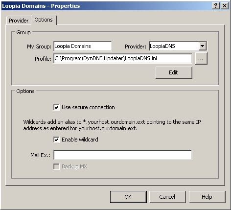 DynDNS Updater Loopia Support DynDNS Updater Loopia Support