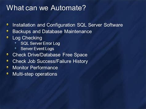Automating Common Dba Tasks Ppt Video Online Download