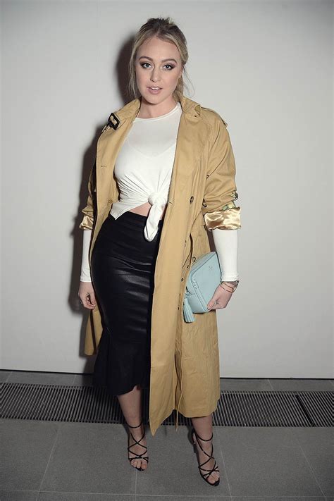 Iskra Lawrence Attends London Fashion Week Aw17 Fashion Film Event