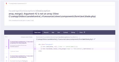 Solved Laravelcollective Html Form Custom Macro Or Component Class Not Found Error