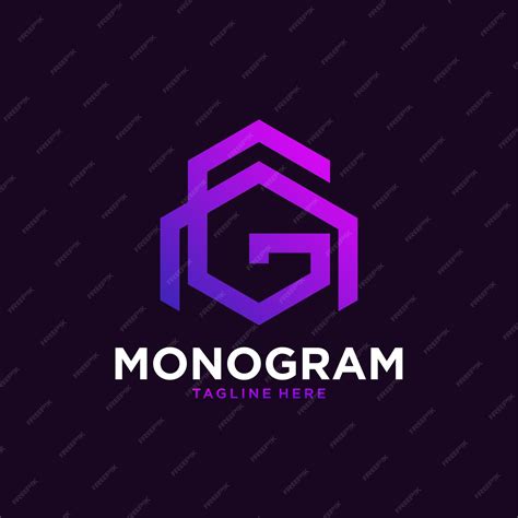 Premium Vector Ag Monogram Logo Design