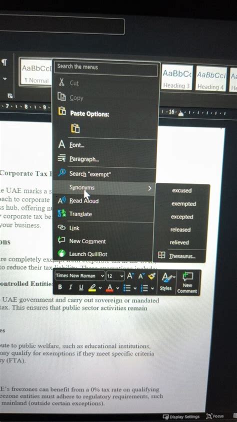 Microsoft Word Removes Smart Lookup Thesaurus In Favour Of Copilot On Windows 11 Peer