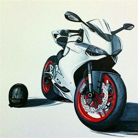 Pin By Nik Ana On Mofa Bike Illustration Bike Drawing Motorcycle