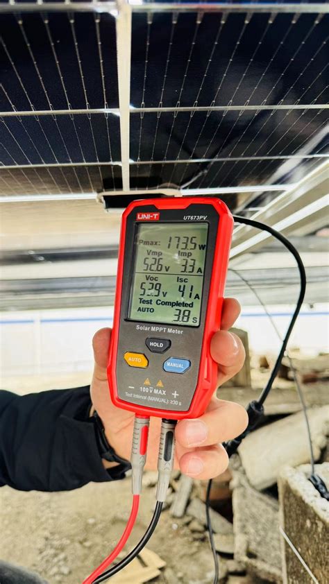Smart Meter For Solar Panel Testing When Solar Panel Not Working
