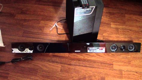 Unboxing Samsung Sound Bar HW F450 2 1 Channel 280 Watt Soundbar