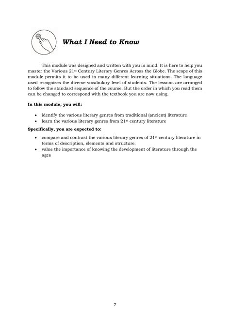 21st Century Literatureq2module 2pdf