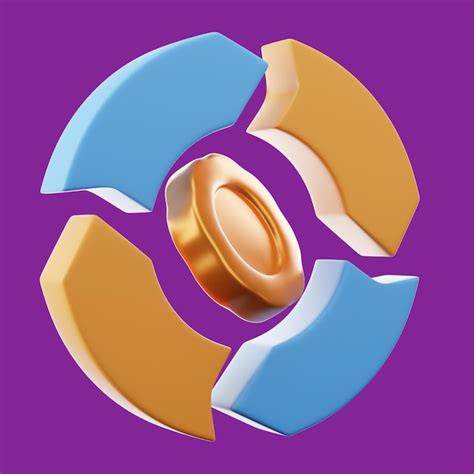 Icônes Stylisées 3d Pour La Présentation Et Les Pages De Destination