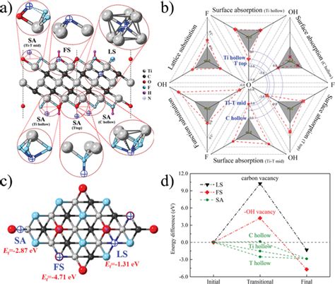 Simulation Of Nitrogen Dopants In Ti3c2 A Atomic Scheme Of Ti3c2tx Download Scientific