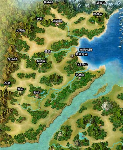 地图介绍 吞食天地 新浪游戏 新浪网