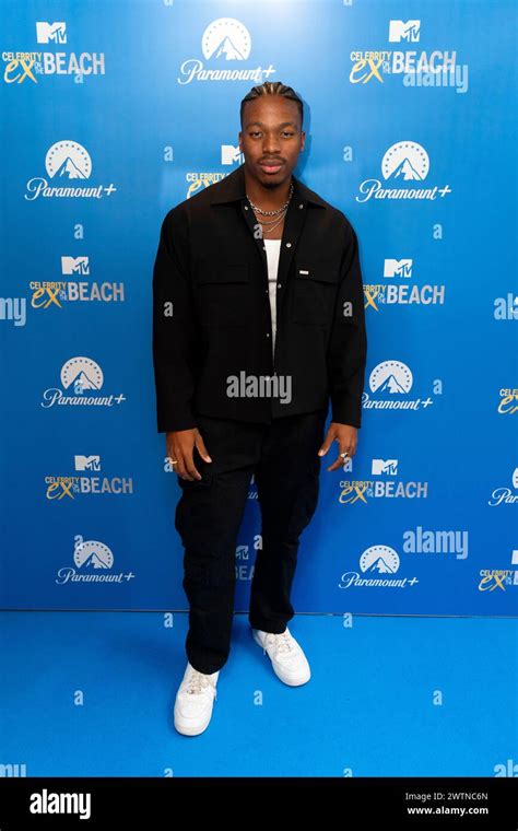 James Pendergrass Attending The Celebrity Ex On The Beach Event At The