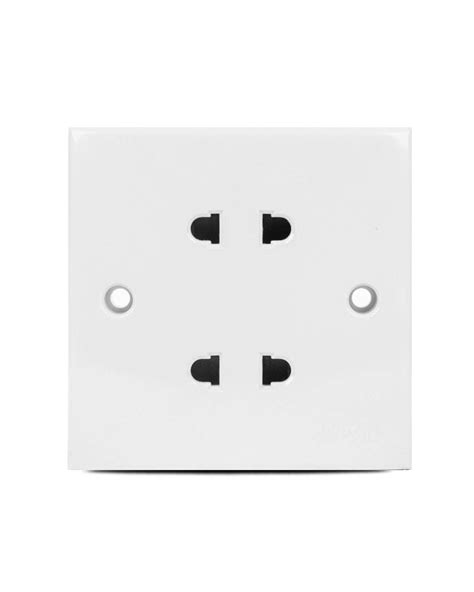 E Series 2 Pin Twin Universal Switch Socket 10a Powerhouse