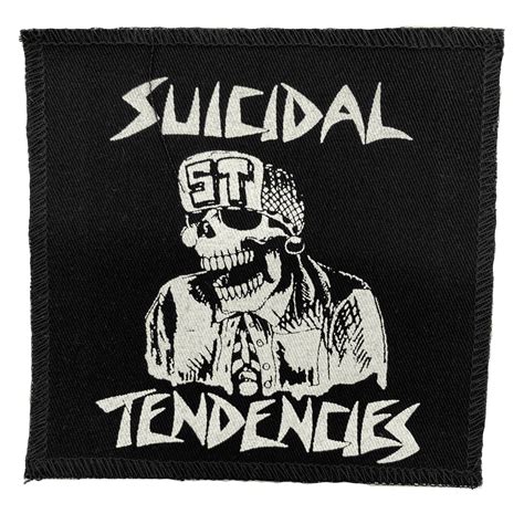Suicidal Tendencies Cloth Patch Red Zone