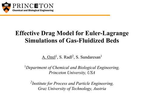 pdf 382622 effective drag model for euler lagrange simulations of gas