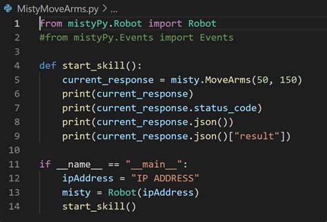 Getting Started With Misty Ii Robot And Its Python Sdk My Research Work And Life Adventures