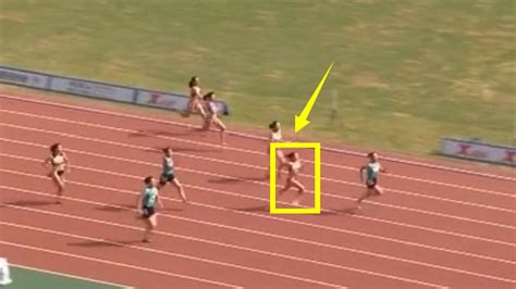能赢梁小静2米远的女飞人起跑不好但18岁中国女飞人奋力逆转夺冠 YouTube