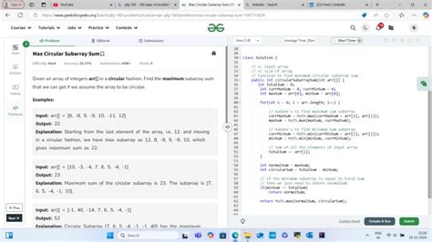 garima sachdeva on linkedin gfg160 gfgstreak2024 coding java dsa