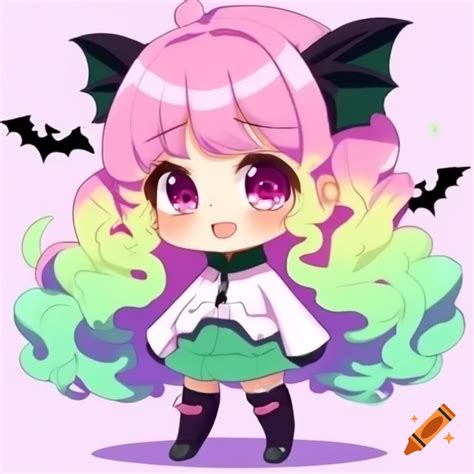Original Character With Black Mint And Magenta Colors Created On Craiyon