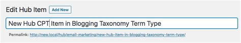 Add Taxonomy Term Slug To CPT Permalink WP SITES