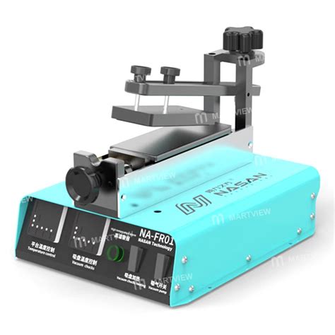 Nasan Na Fr01 Rotatable Mobile Phone Screen Frame Removal Separator Machine Built In Pump Martview