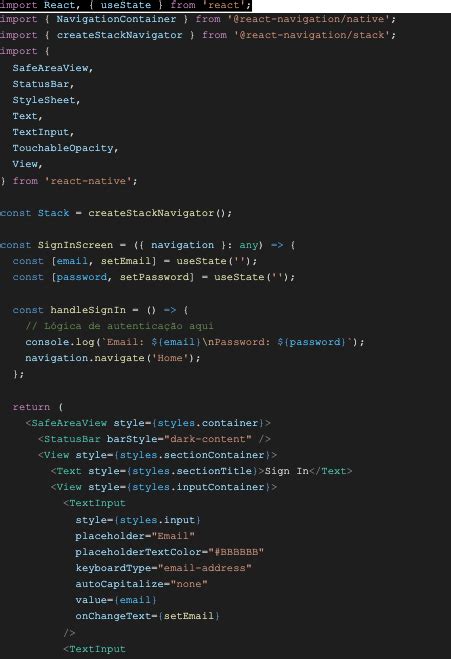como migrar do react para o react native