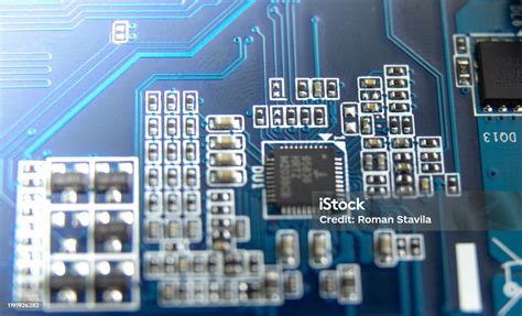 Modern Printed Circuit Board Electronic Circuit Board Textolite
