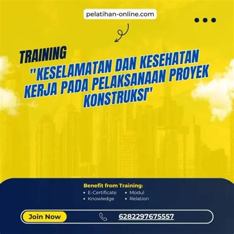 Pelatihan Keselamatan Dan Kesehatan Kerja Pada Pelaksanaan Proyek