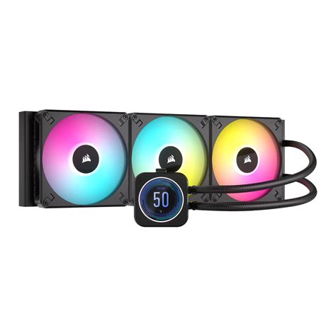 קירור נוזלי למעבד Corsair Icue H170i Elite Lcd Xt Display 420mm