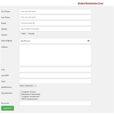 How To Create Contact Form Using Html Css And Javascript Templates