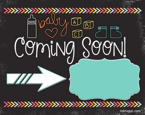 Pregnancy Announcement Oh My {free Printables} Inkhappi