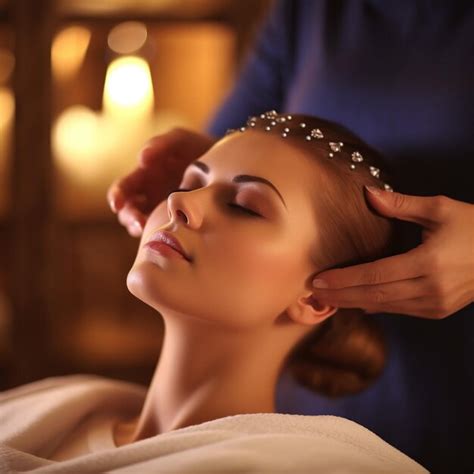 Premium Ai Image Massage Girl In Spa Center