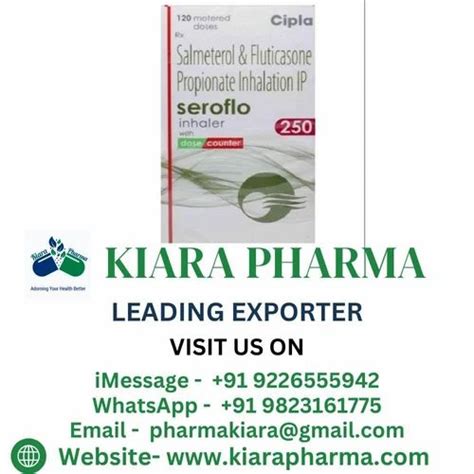 Salmeterol Fluticasone Propionate Inhaler Packaging Size 120 Mdi At