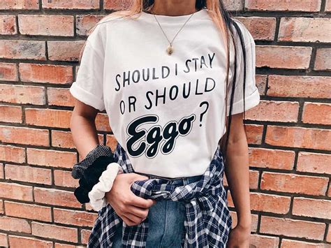 Should I Stay Or Should Eggo T Shirt Stranger Things Nowstalgia