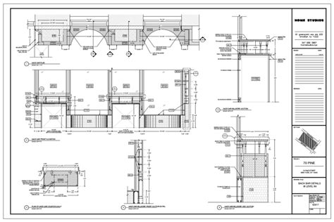 Bar And Millwork Details By Julia Jacob At