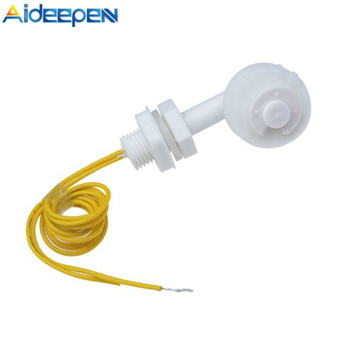 Aideepen High Voltage Right Angle Float Switch Side Mounted Float Switch Liquid Level Switch