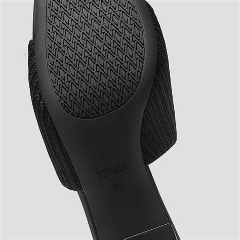 Square Toe Block Heel Sandals Jade Pro Black Eu35 Vivaia