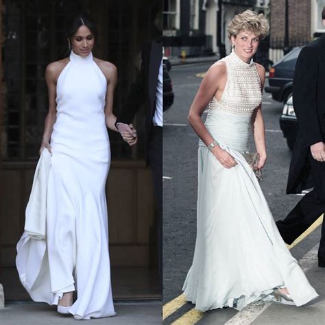 13 Times Meghan Markle Copied Princess Diana S Style Glamour UK