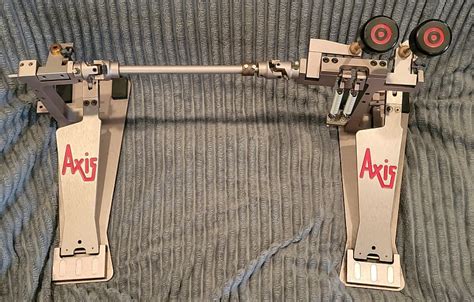 Axis Direct Drive Double Pedals 2000s Silver Reverb