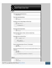 Input Output Cheat Sheet Pdf Input Output Cheat Sheet Input In C