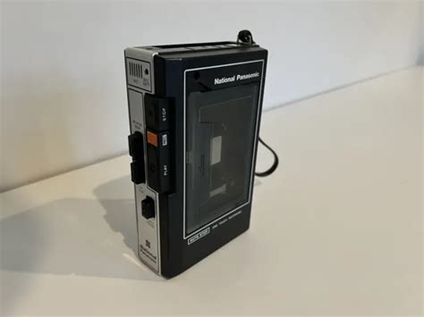 National Panasonic Rq 331 Vintage Portable Cassette Dictation Player