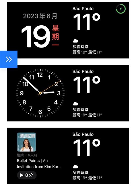 我覺得黑紅配色很好看啊 Ios 17 待機模式更新已經很久了！ 手機充電的時候橫放就會出現 但可以改啊 進入「待機模式」後，你可以自訂想要顯示