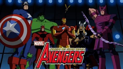 Avengers L équipe des super héros générique Saison 01 YouTube